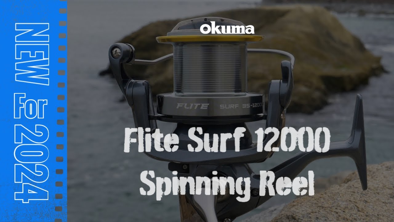 NEW Okuma Flite Surf 12000 Long Casting Surf Reel