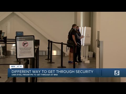 BNA airport offers touchless security screening options for passengers
