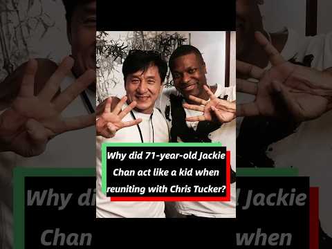 Why did 71 year old Jackie Chan act like a kid when reuniting with Chris Tucker #usa
