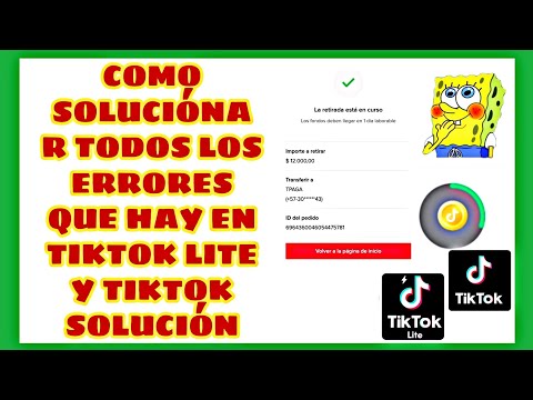 TikTok Lite Como Solucionar el problema de No Carga La Moneda Y No llegan Los Puntos De TikTok Lite
