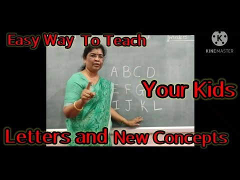Sumathy Aunty's Easy Way... How to teach letters and New concepts to your kids