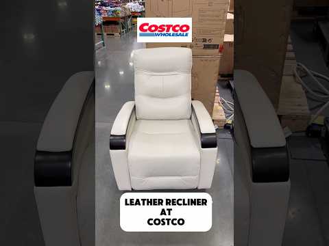 Costco Must-Have: Luxurious Leather Power Recliner on a Budget! ️#costco #furniture
