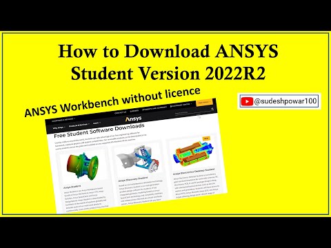 How to download ANSYS student version