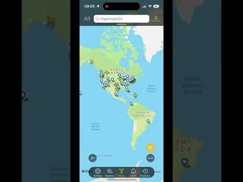 How to use FILTERS on the Flightradar24 app #shorts