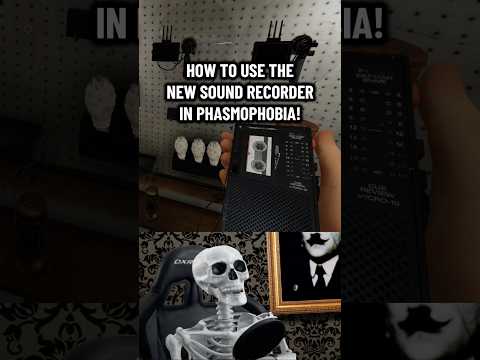 How to use the new Sound Recorder in the #phasmophobia Chronicle Update!