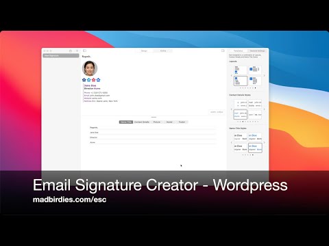 ESC WordPress with Dashboard Tutorial
