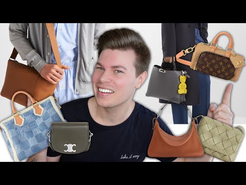 **NEW LUXURY DESIGNER BAGS FOR MEN 2024** LOUIS VUITTON, PRADA, CELINE, FENDI