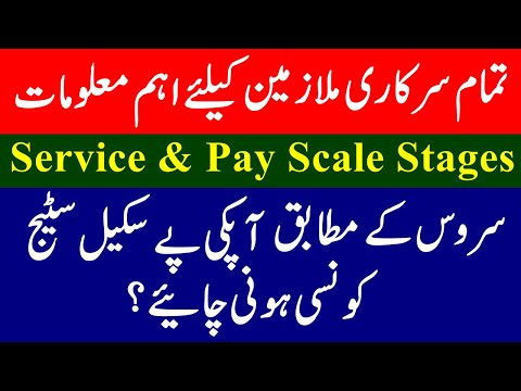 Govt Employees Salary Calculator || Basic Pay Scale Stages || Pay Scale Chart Stages || BPS Stages