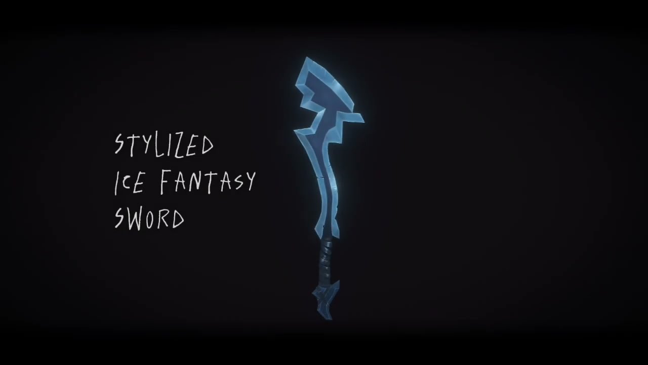 Stylized ice Sword [DEMO]