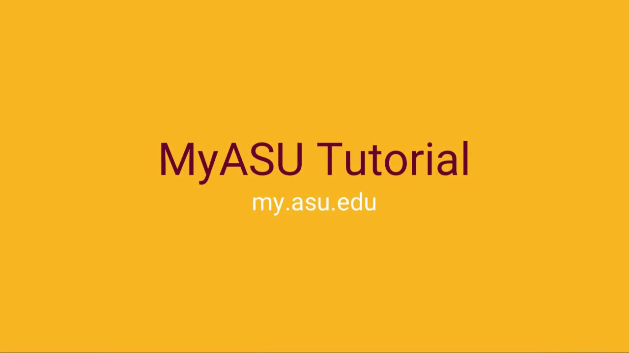 MyASUTutorial