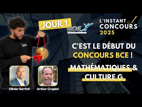 JT CONCOURS BCE 2025 : CG Audencia et Maths emlyon et ESCP