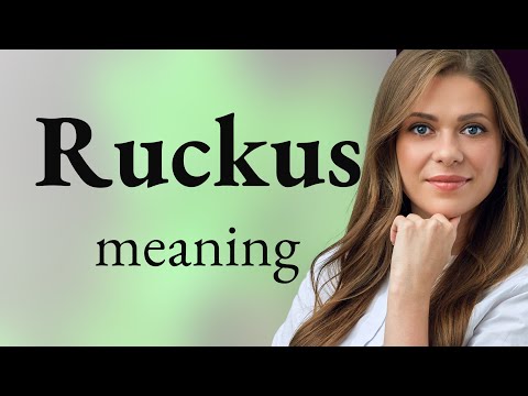 Ruckus | meaning of RUCKUS