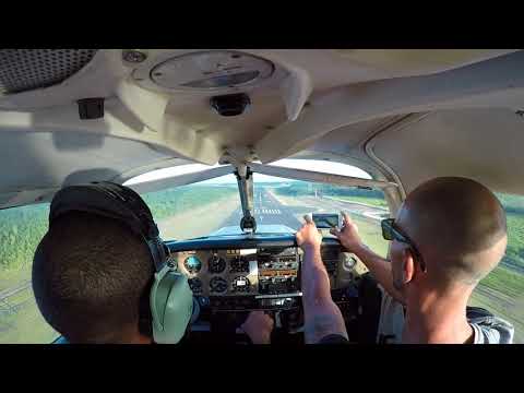 Landing at guadeloupe Airport