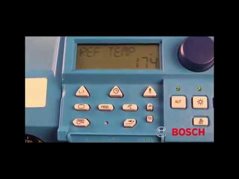 Buderus Logamatic Controls 2107: Setting the Reference Temperature