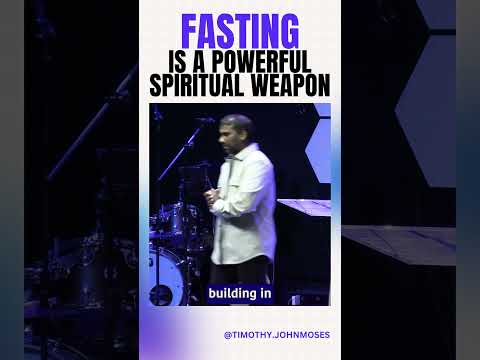 Fasting is a powerful spiritual weapon | @timothy.johnmoses | #NewLifeChurch