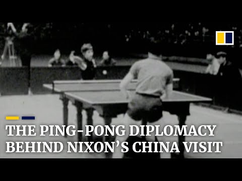 When ping-pong helped put China-US diplomacy on the table before Nixon’s visit 50 years ago