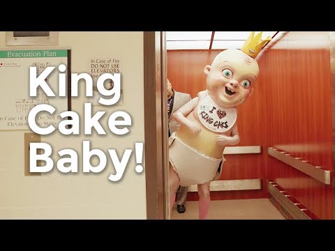 King Cake Baby Visits Ochsner Krewe with New Orleans Pelicans - Ochsner Update: February 7th, 2018