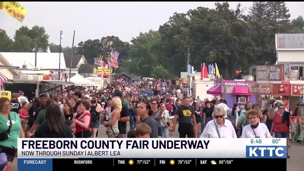 Freeborn County Fair parking is now open after temporarily closing on Wednesday