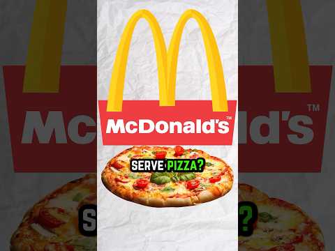 Why doesn't McDonald's make PIZZA?? #shorts