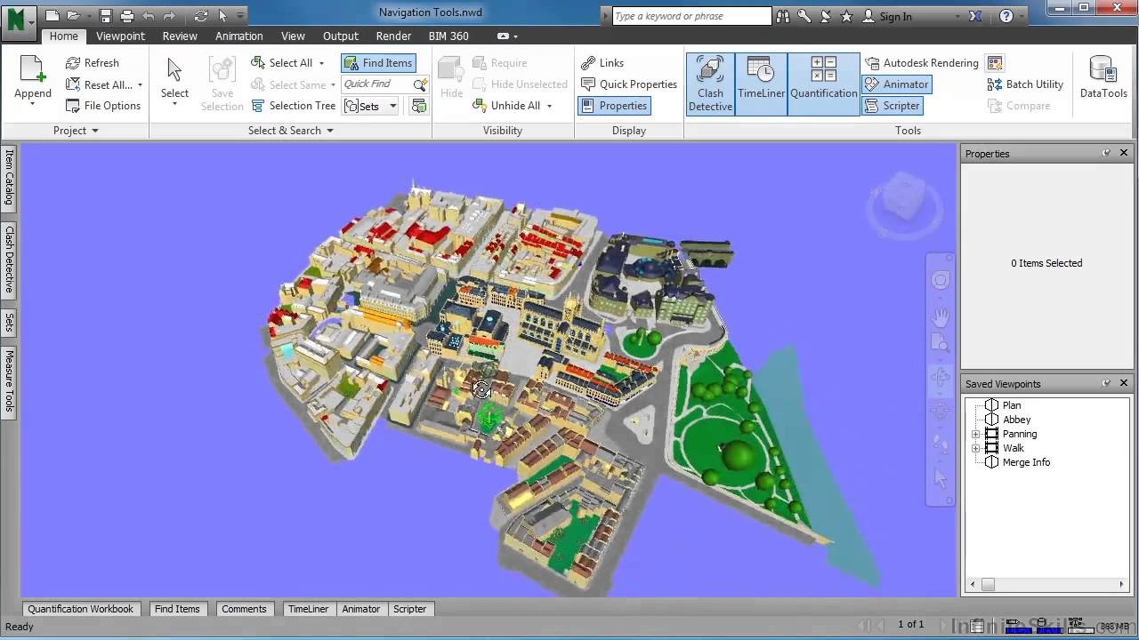 Autodesk Navisworks 2015 Tutorial | Navigation Tools
