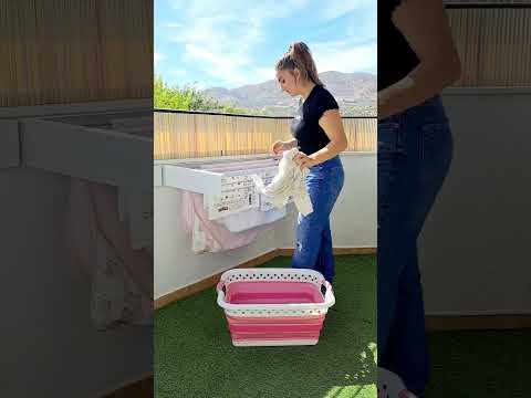 Transform Your Laundry Space with Foxydry Hide, The Wall-Mounted Drying Rack