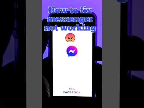 messenger not opening problem #messenger #2025