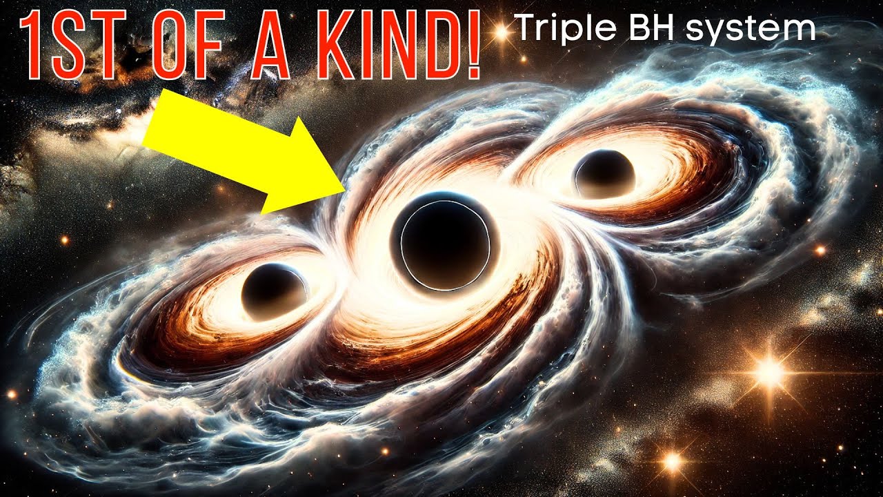 Astronomers Discover Rare Triple Black Hole System: A New Perspective ...