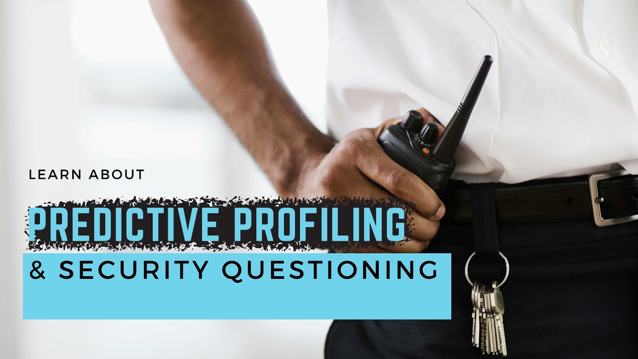 Q8 presents: Predictive Profiling and Terrorist Threat Mitigation