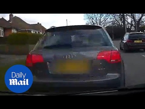 Drink-driver's dashcam reveals her swerving across roads - Daily Mail