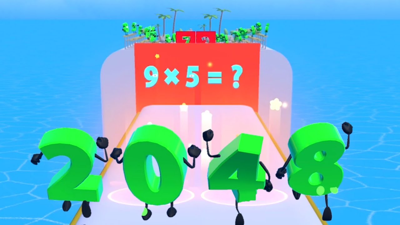Numbros - Number Math Runner | All Levels 1-16 Gameplay Android iOS