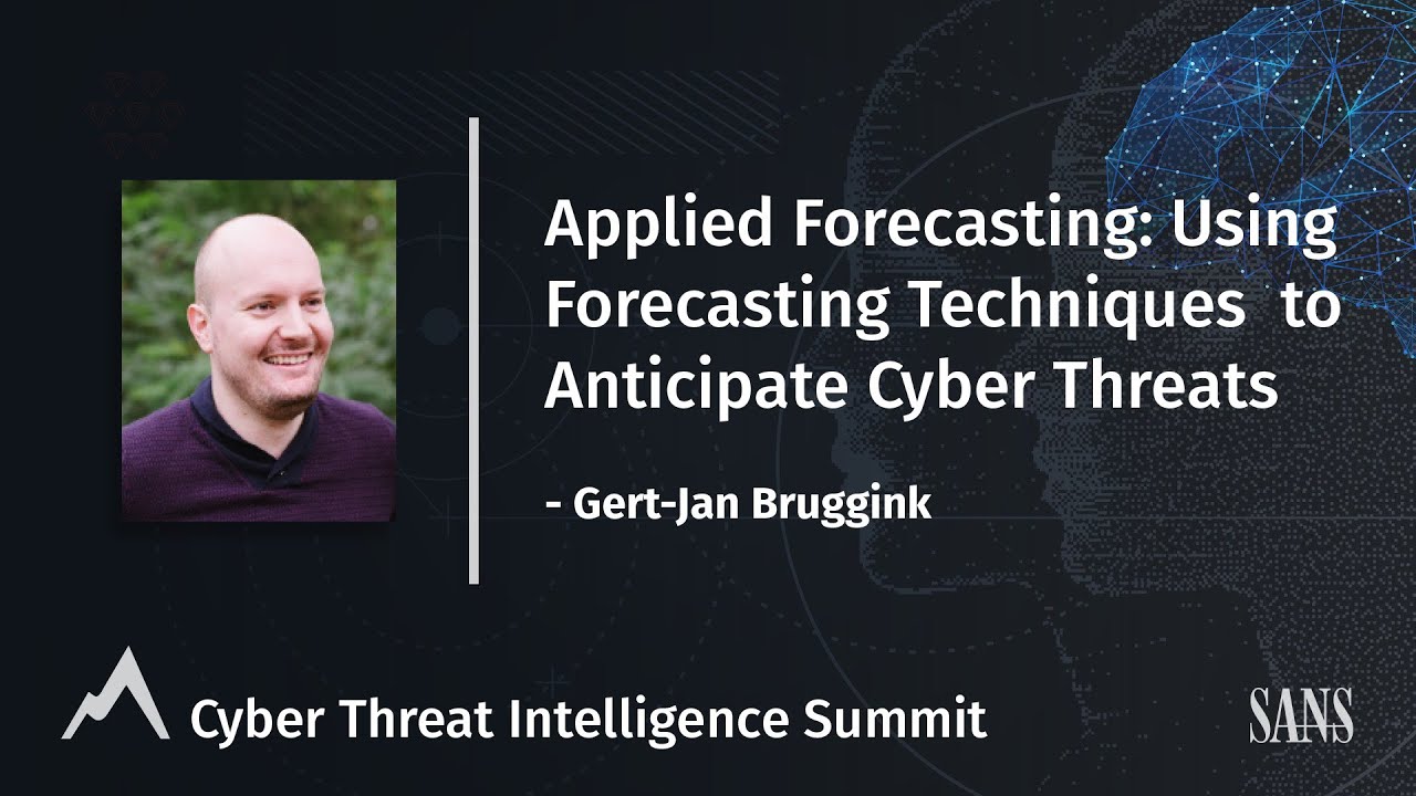 Applied Forecasting:  Using Forecasting Techniques to Anticipate Cyber Threats