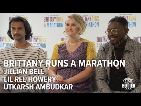 Brittany Runs A Marathon Interview: Jillian Bell, Lil Rel Howery & Utkarsh Ambudkar | Extra Butter