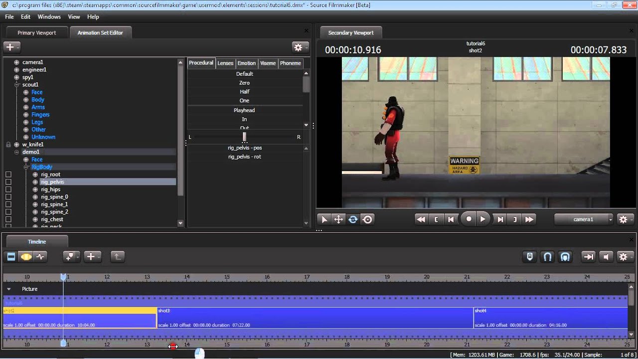 SFM Tutorial: Into the Graph Editor! - Part 5