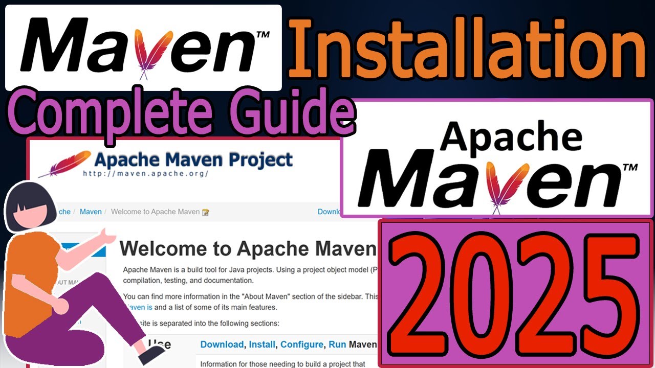 How to Install Apache Maven on Windows 10/11 [ 2025 Update ] Apache Maven Setup Tutorial