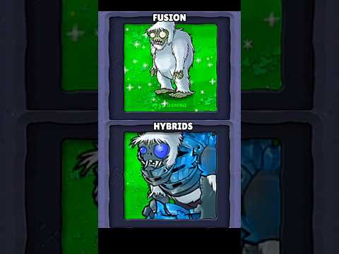 Pvz Fusion Vs Hybrids Zombie 🗿🍷 #Pvz #pvzfusion #shorts