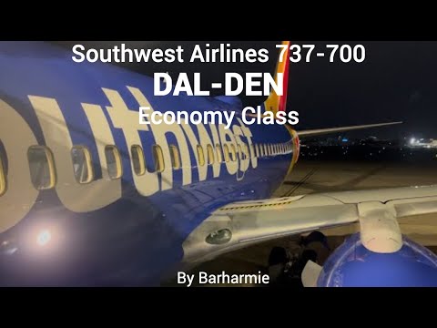 Trip Report: Southwest Airlines | 737-700 | Economy | Dallas Love Field, TX - Denver, CO