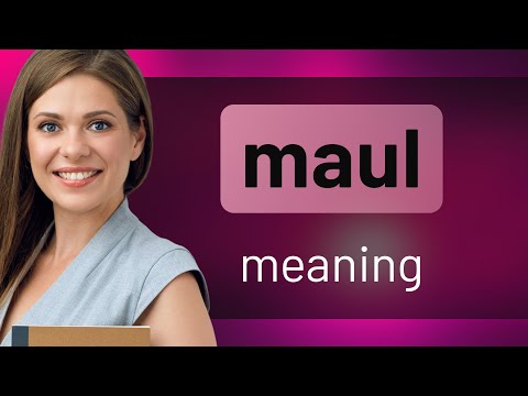 Understanding the Various Meanings of "Maul"