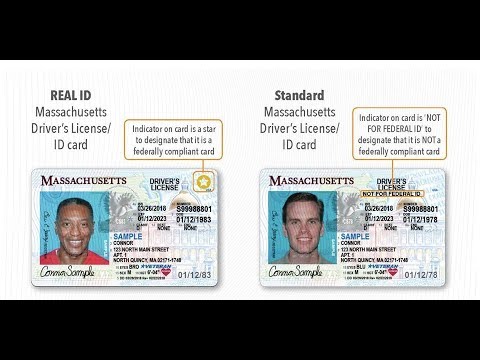 Massachusetts RMV changes: Real ID vs Standard ID