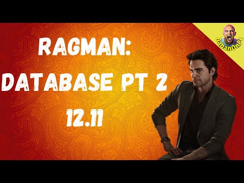 Ragman Task Database Part 2