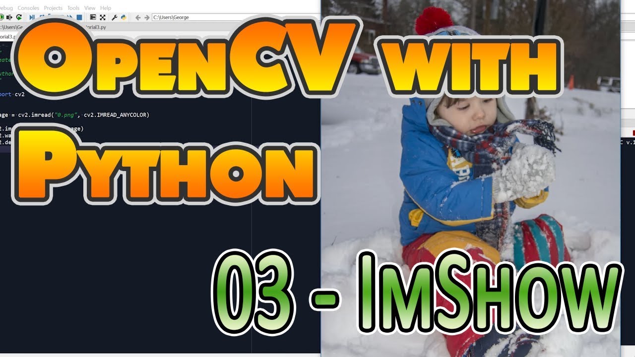 03 - OpenCV with Python - Imshow in OpenCV and Matplotlib