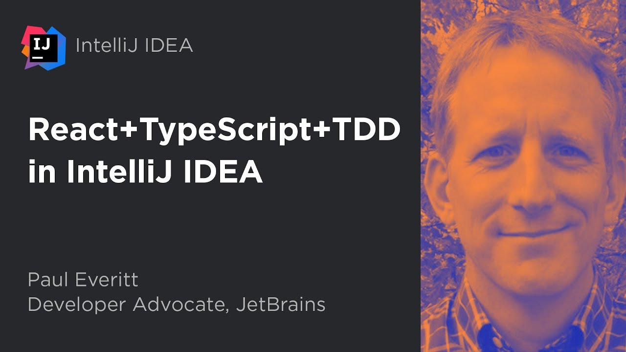 React + TypeScript + TDD in IntelliJ IDEA