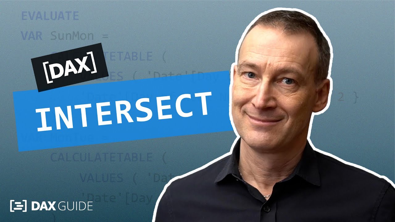 INTERSECT  - DAX Guide