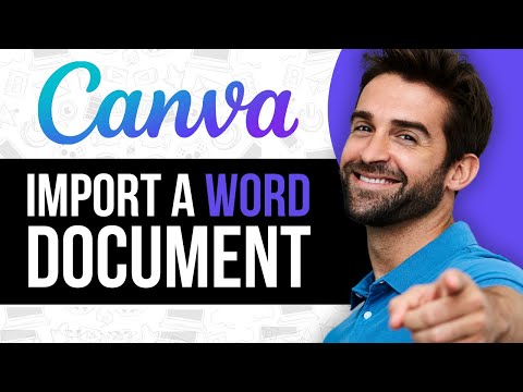 How To Import A Word Document Into Canva