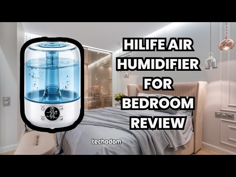 Hilife Air Humidifier for Bedroom Review: Live Demonstration & Opinion #airhumidifier #homegadgets