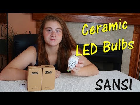 💥SANSI 13w CERAMIC LED LIGHT BULBS A19 🌞LONG-LIFE OMNI-DIRECTIONAL BULB Product Review 👈