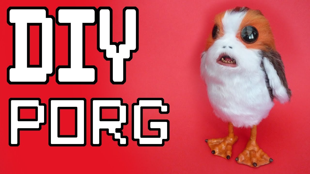 Star Wars - The Last Jedi: Porg DIY Tutorial