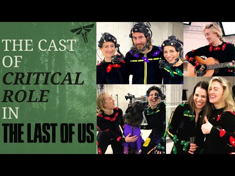 The cast of Critical Role in The Last of Us
