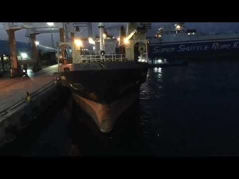 Undocking Maneuver M/V Ocean Serenity at Macabalan Port CDO