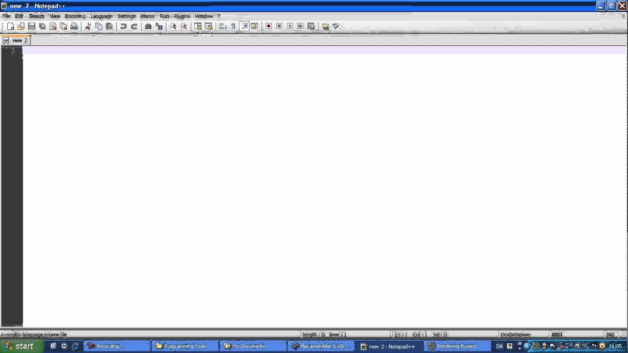 Assembly programming Tutorial - 2 - Instructions