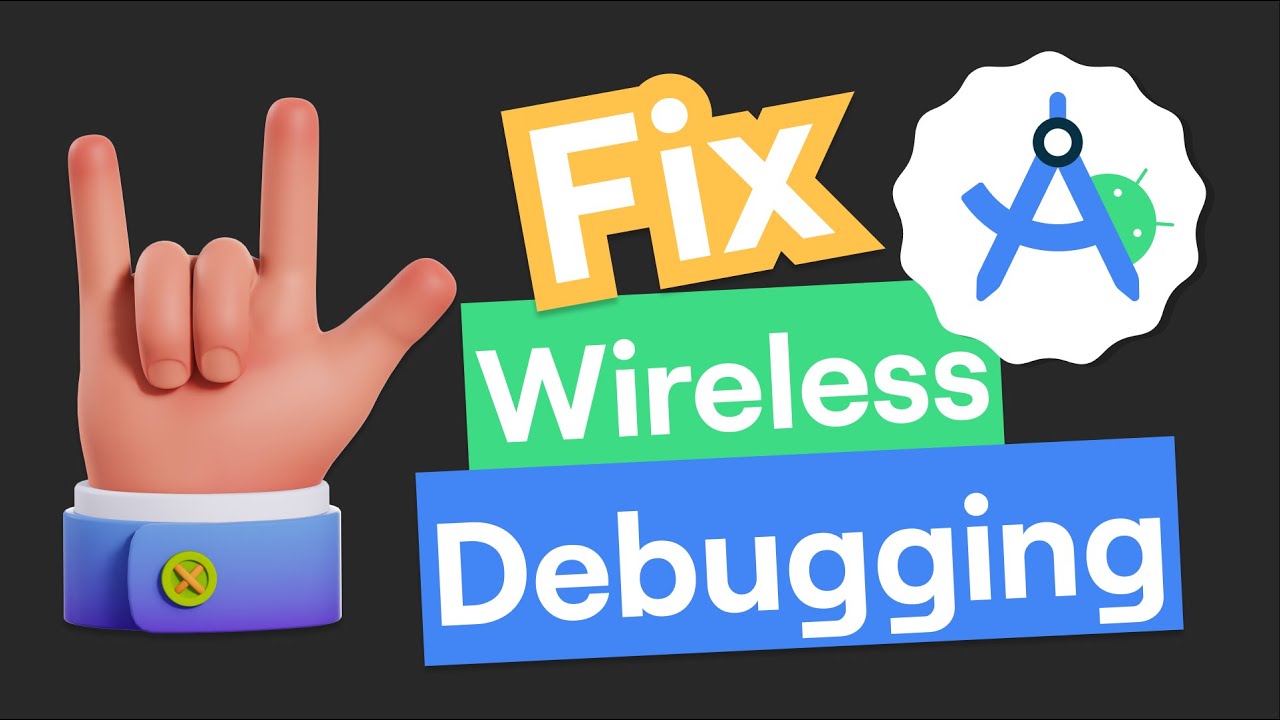 Android Studio Wireless Debugging with easy fix
